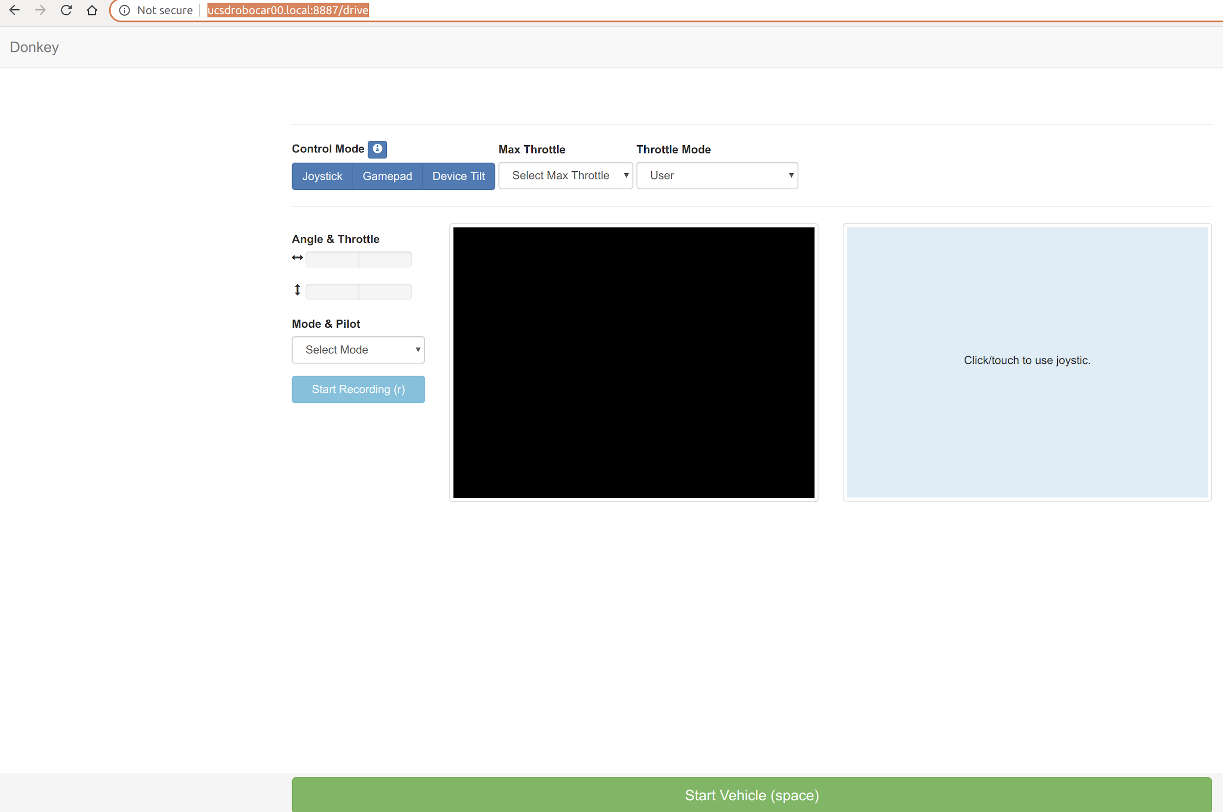 DonkeyCar Installation - ECE/MAE 148